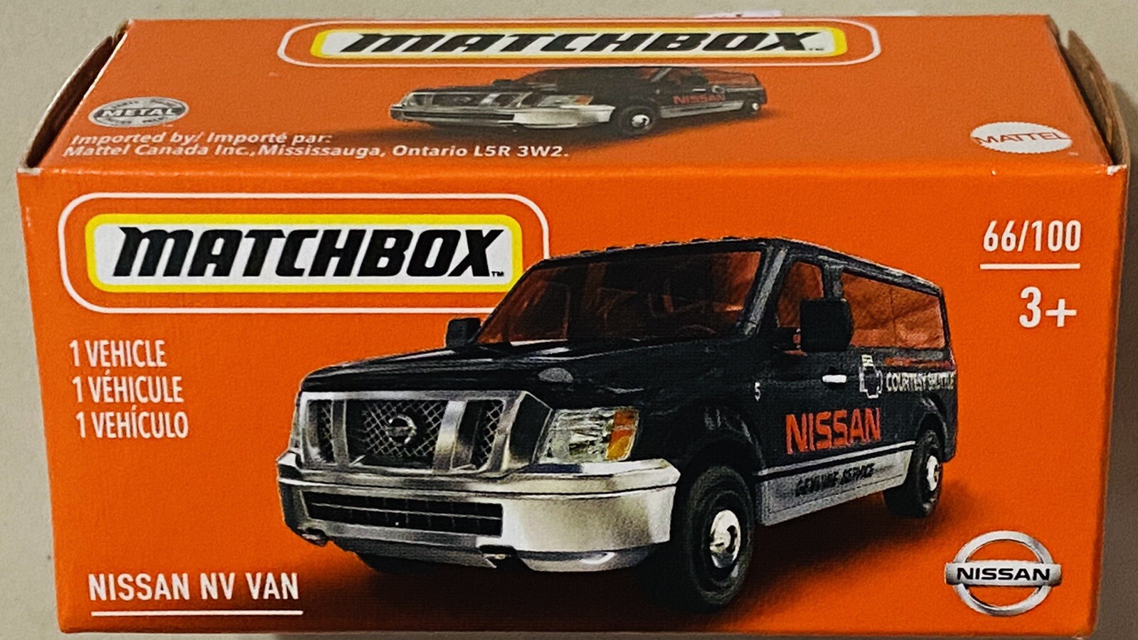Matchbox Nissan NV Van Black | eBay Australia