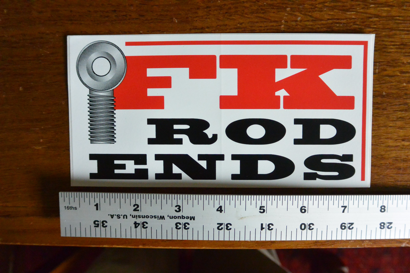 FK Rod Ends Sticker Decal | eBay