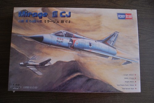 Hobby Boss 80316 Mirage III CJ plastic model kit, IDF, 1/48 scale, new ...