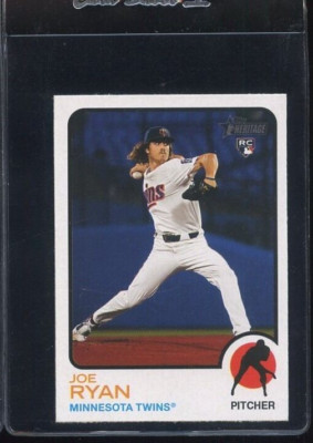 2022 TOPPS HERITAGE #370 JOE RYAN ROOKIE RC MINNESOTA TWINS | eBay