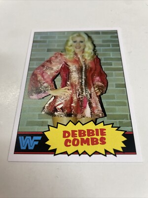 1984 Style Wrestling Diva Debbie Combs Custom Card WWF A-561 | eBay