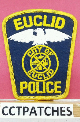 EUCLID, OHIO POLICE (NAVY BLUE) SHOULDER PATCH OH | eBay