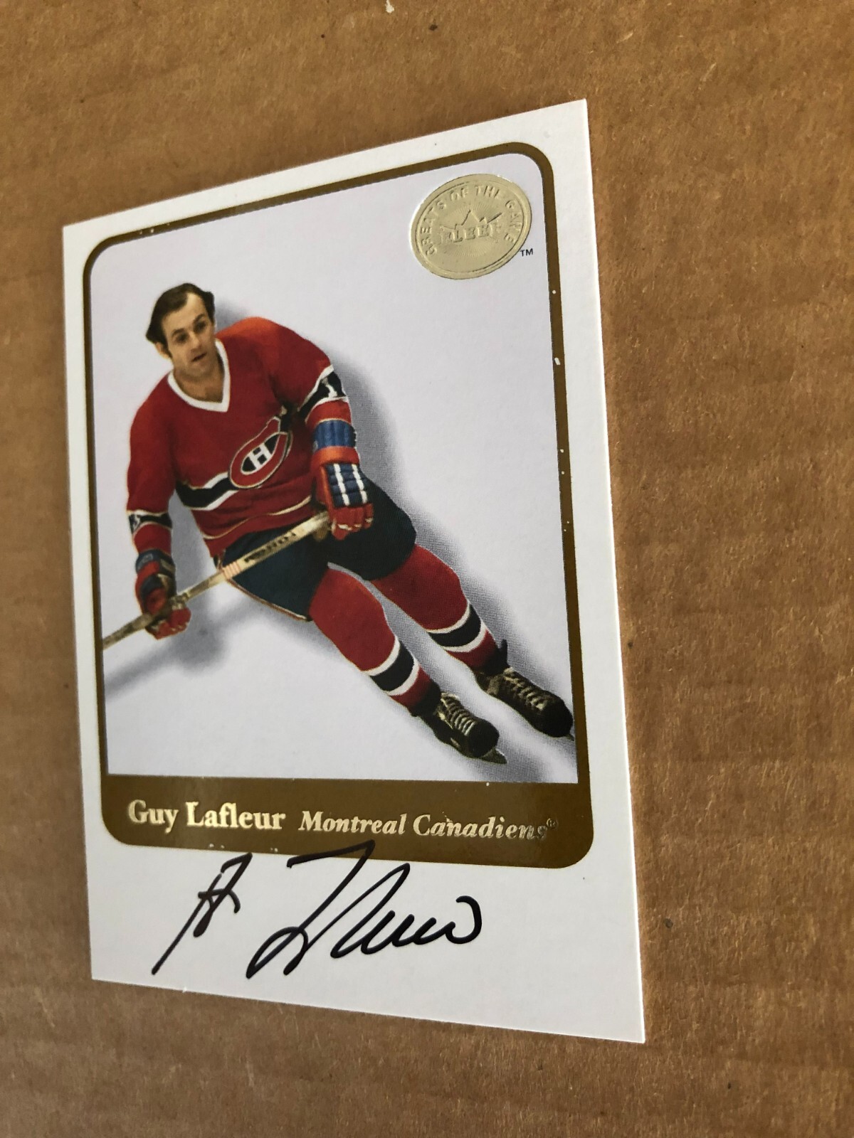 2001-02 Fleer Greats of the Game - Autographs Guy Lafleur (AU) for sale ...