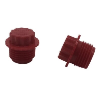 2 Pack 1/4" Test Cock Dust Cap Plastic Cap 1/4 In Male Fitting Backflow ...