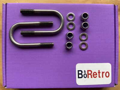 Triumph Tiger Cub H865 Stainless Steel Handlebar Clamp U Bolt, Washers ...