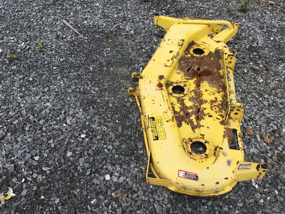 JOHN DEERE 60”MOWER DECK SHELL 425 445 455 | eBay