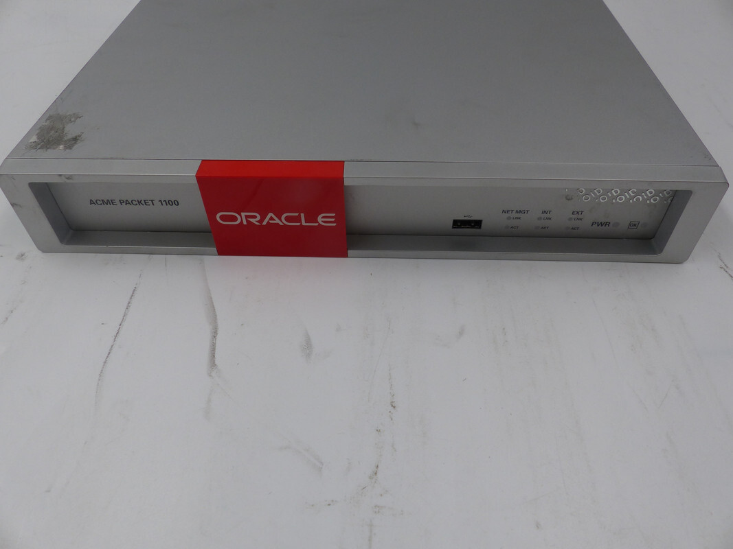 ORACLE 7110028-6721 ACME PACKET 1100 AP1100 SESSION BORDER CONTROLLER ...