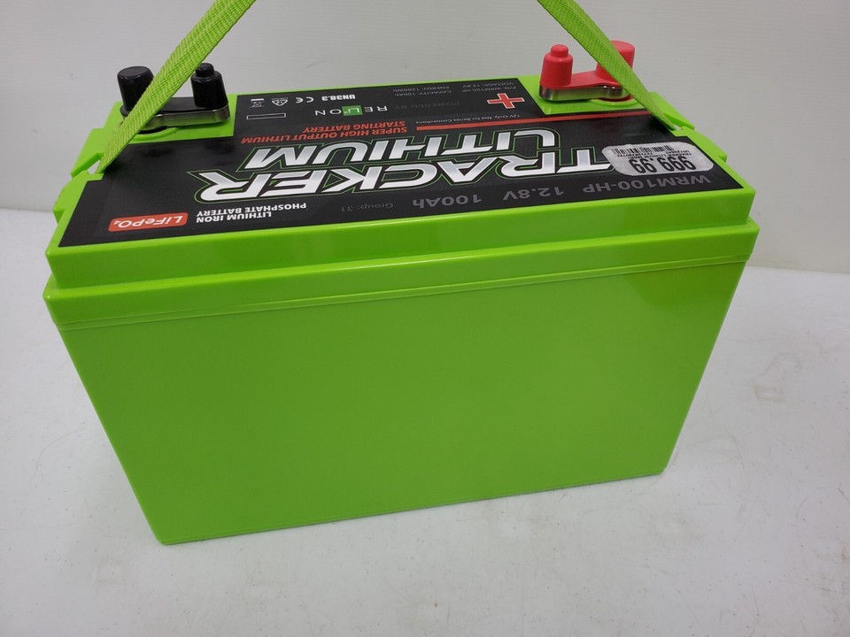 $999.99 LIFEPRO WRM100-HP TRACKER LITHIUM 100Ah Marine Battery 12.8V ...