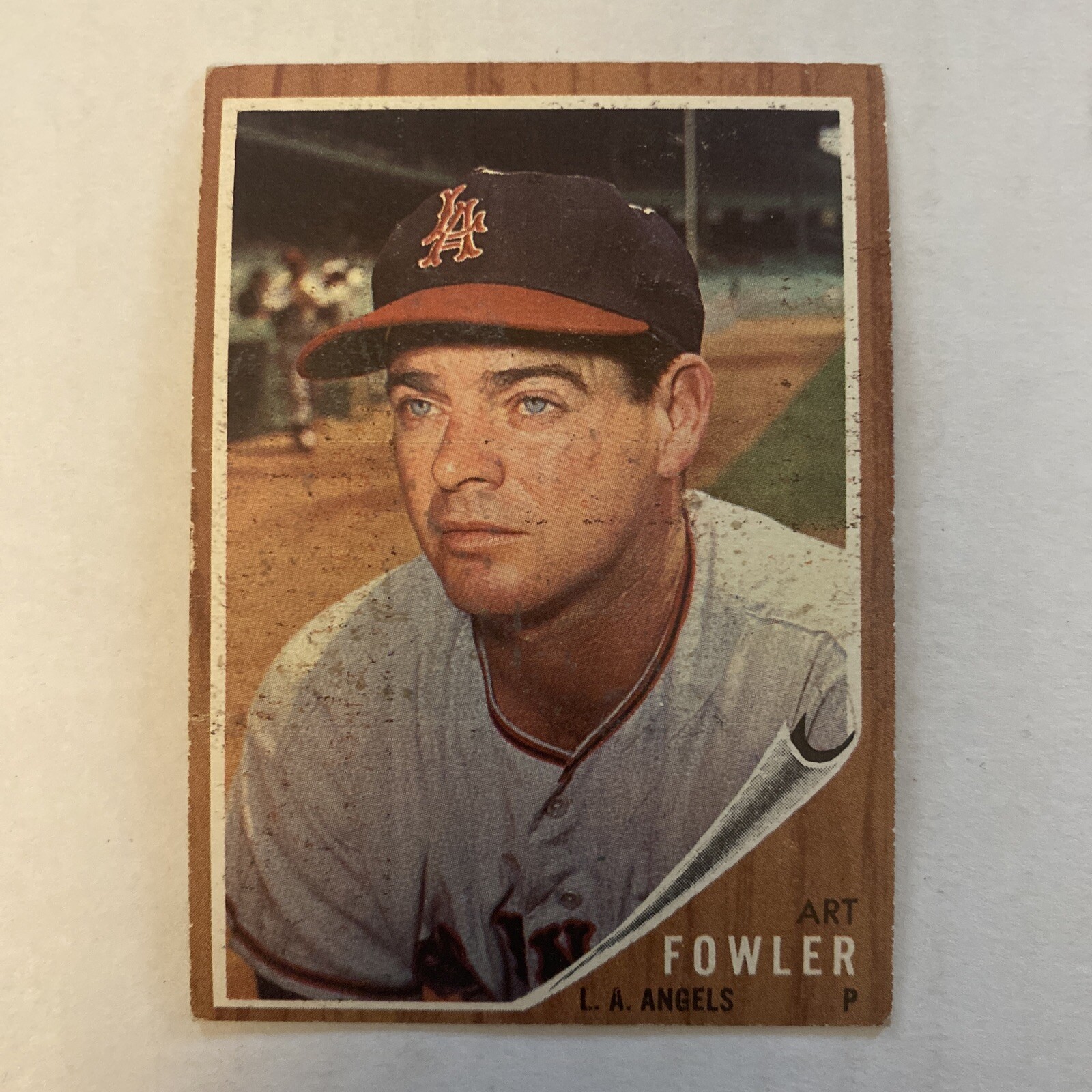 1962 Topps Baseball Art Fowler Los Angeles Angels Card #128 | eBay