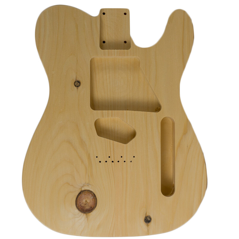 ToneBomb Knotty Pine Universal Barncaster Tele Telecaster Guitar Body ...