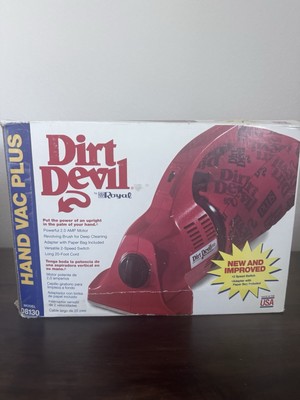 Royal Dirt Devil Hand Vac Plus 08130 Corded Handheld Vacuum Tested ...
