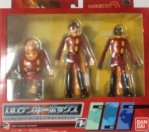 Cyborg 009 The Cyborg Soldier 00 Number Box 1 009 006008 Figure Bandai ...