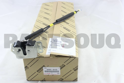 6935026122 Genuine Toyota LOCK ASSY BACK DOOR 69350-26122 | eBay