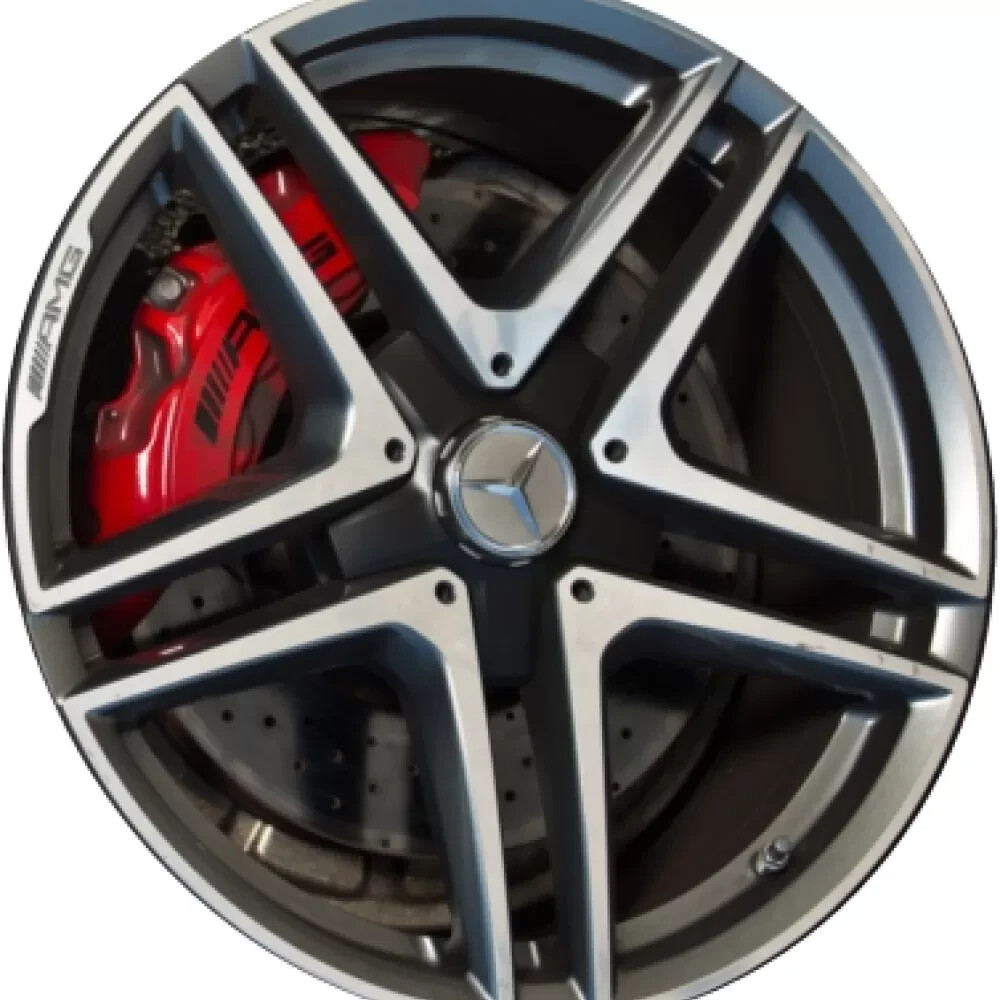 Mercedes CLA45 C63 E63 Rim wheel center cap hub OEM Genuine 0004002400 ...