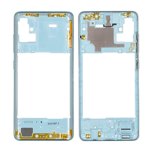 Genuine Samsung Galaxy A51 (A515F) Main Frame Blue - Part No: GH98 ...