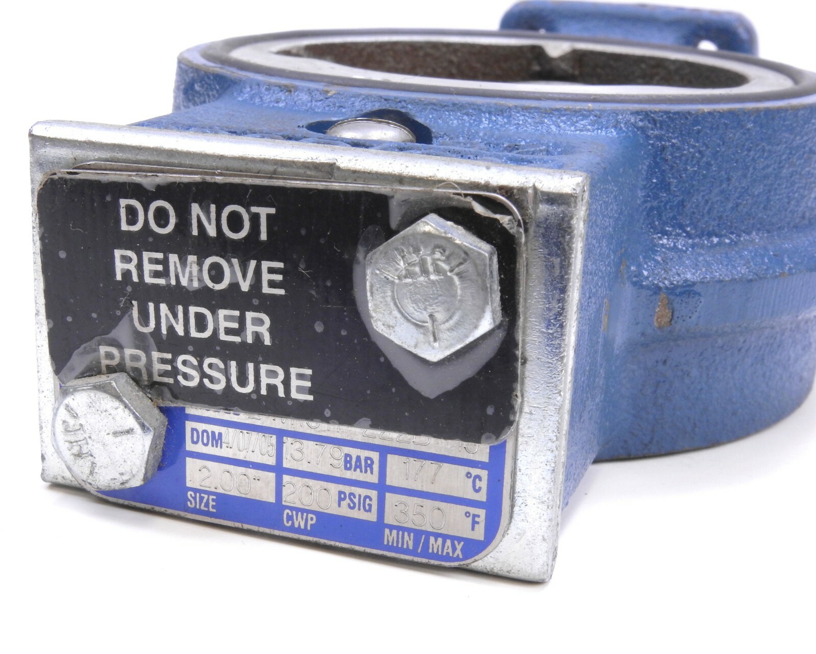 Norris Ductile Iron ASTM A395 60-40-18 Butterfly Valve Size 2" , 200 ...