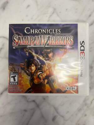 Samurai Warriors Chronicles for Nintendo 3DS CASE AND MANUAL ONLY ...