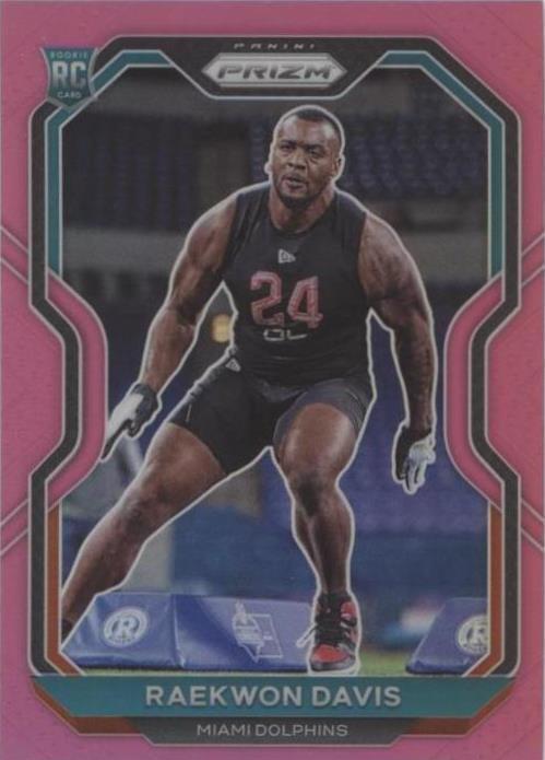 2020 Panini Prizm - Rookie Raekwon Davis #341 Pink Prizm (RC) for sale ...