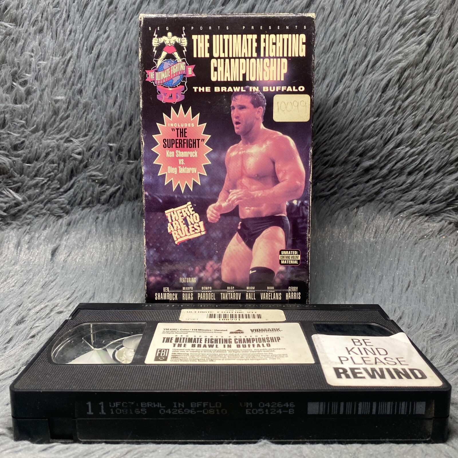 The Ultimate Fighting Championship VII 7 - The Brawl in Buffalo VHS ...