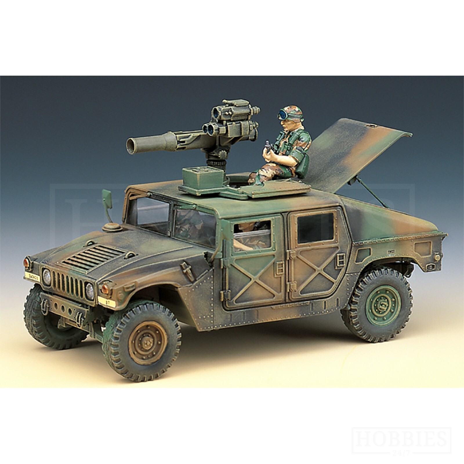 Academy Hummer 1/35 Scale Model Kit M966 TOW M1025 Armoured Carrier ...