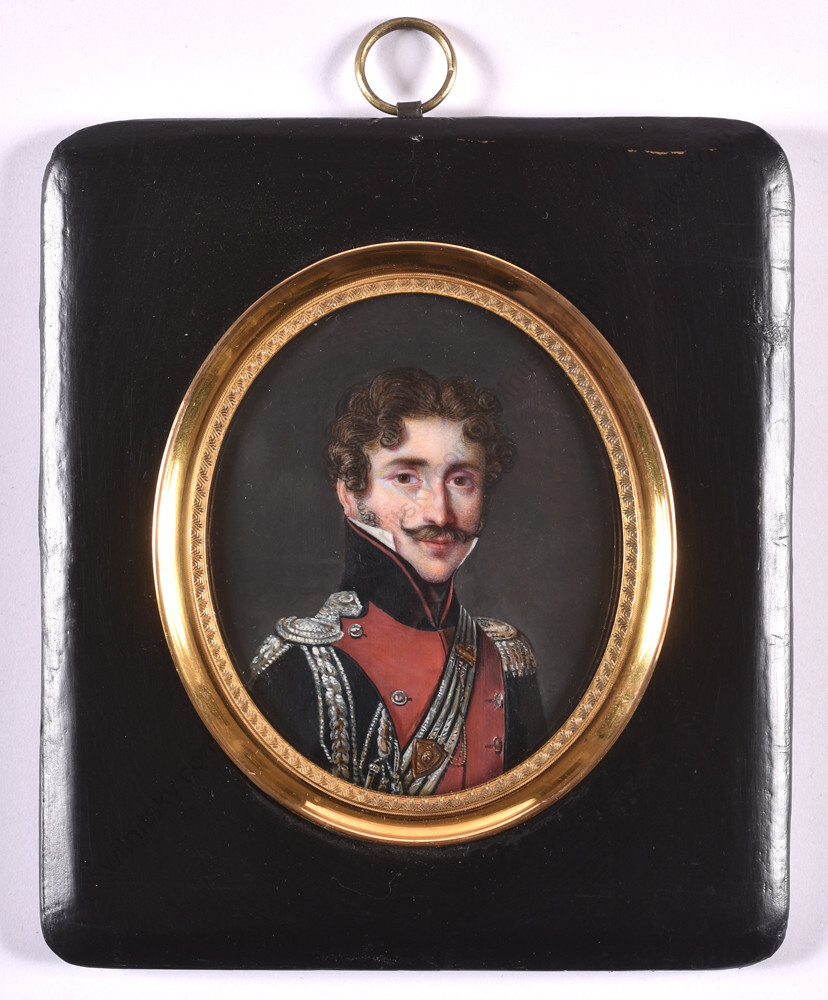 Louis-Francois Aubry "Captain de Vaudreuil, son of famous courtier ...