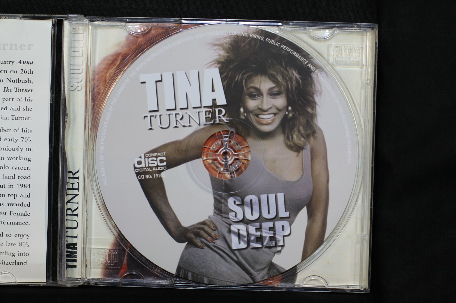 Tina Turner Soul Deep = Music Cd (C415) | eBay