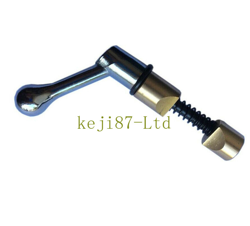 1X Milling Machine Quill Lock Bolt Handle 5/16 & Brass Sleeve Vertical ...