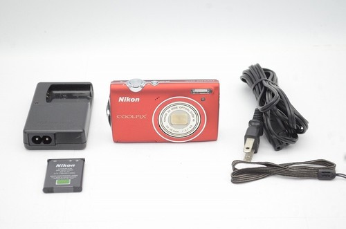 [Mint] Nikon COOLPIX S5100 12.2MP Compact Digital Camera Red #250519r ...