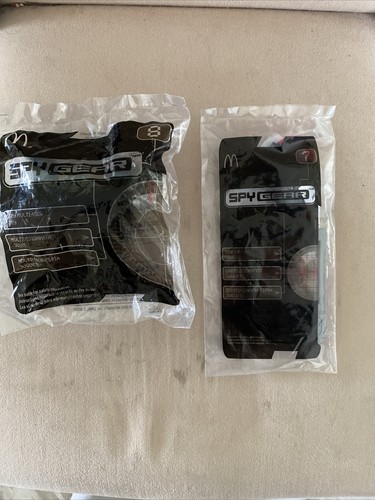 McDonald's Happy Meal Spy Gear Spy Grabber # 7 and #8 Toys - New in ...