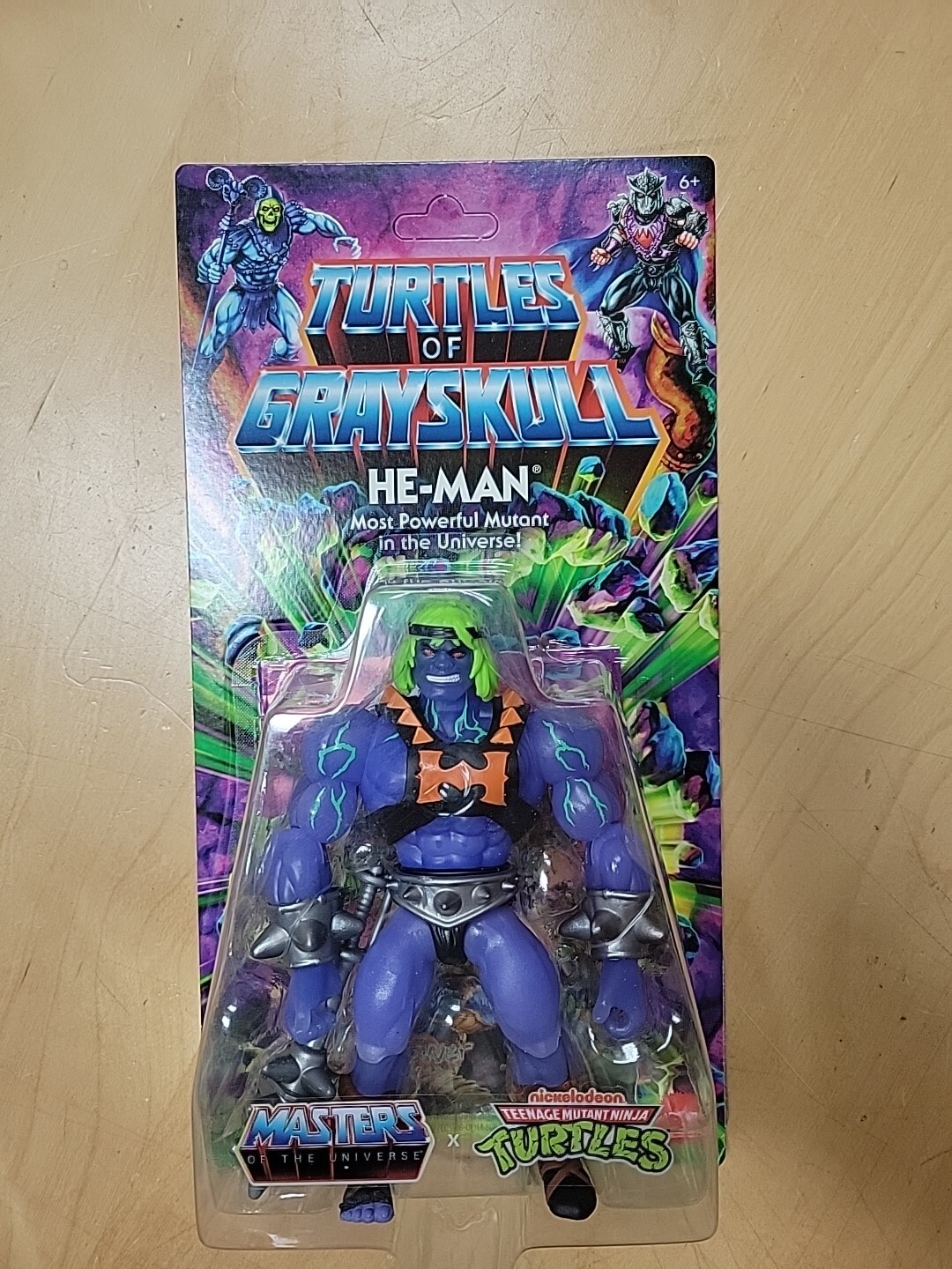 Masters of the Universe MOTU Origins Turtles Of Grayskull He-Man Figure ...