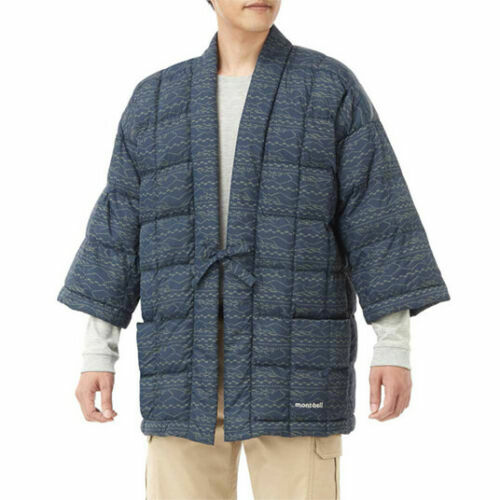 Mont-bell Down Jacket Traditional Japanese Hanten L Size Dark Navy ...