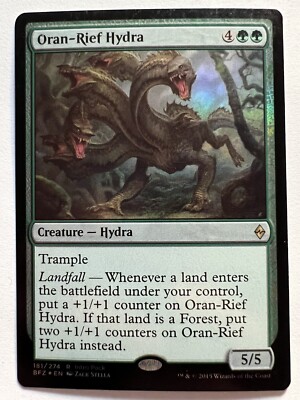 Oran-Rief Hydra - FOIL PROMO Intro Pack - MTG Battle for Zendikar - NM ...