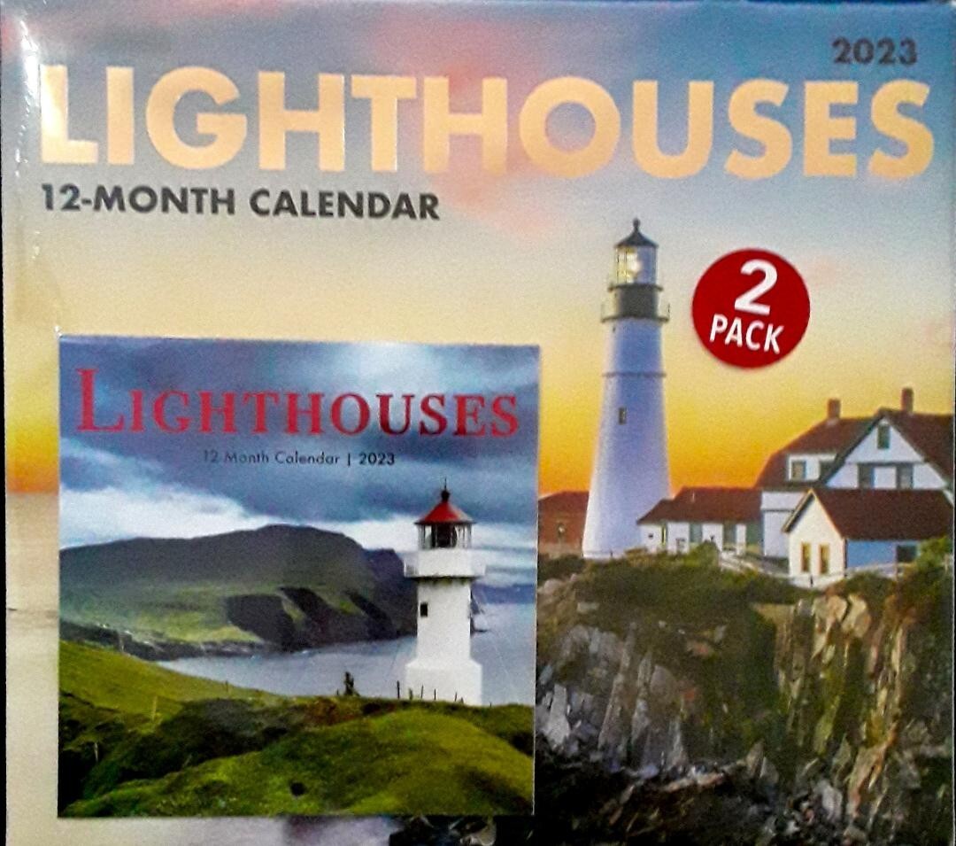2023 "LIGHTHOUSES" Wall Calendar (2 Pack) *LAST ONE* | eBay