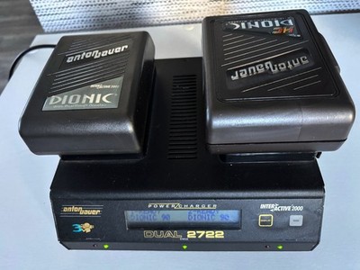 ANTON BAUER DUAL simultaneous CHARGER + TWO DIONIC 90 BATTERY | eBay