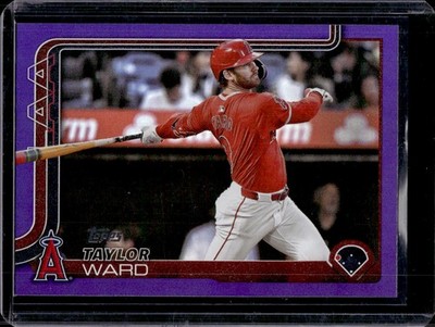Taylor Ward 2025 Topps #209 Purple Holo Foil /250 | eBay