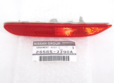 Genuine OEM Nissan Infiniti 26565-JJ90A Driver Side Rear Reflector ...