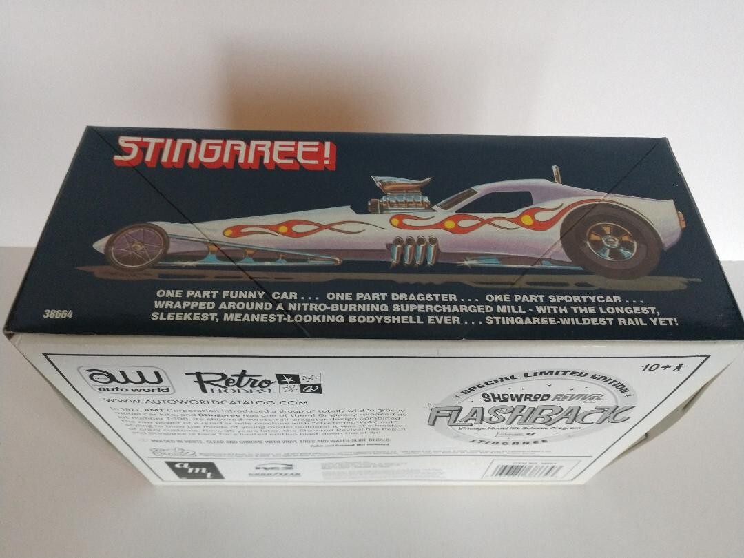 AMT Stingaree Custom Dragster - 1:25 Model Kit - AMT1259 | eBay