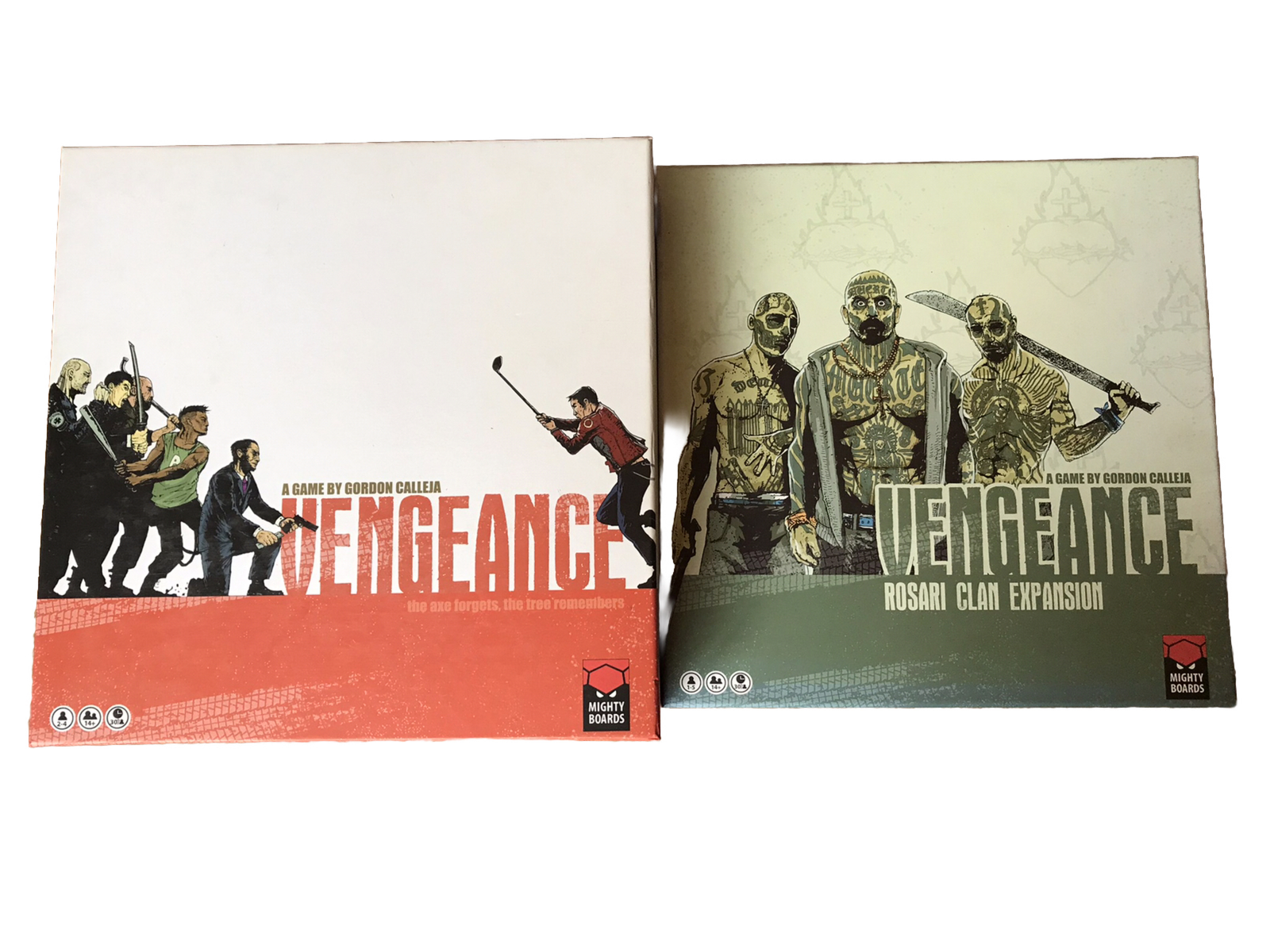 VENGEANCE by Mighty Board Games with Rosari Clan Expansion and MEATBOY ...