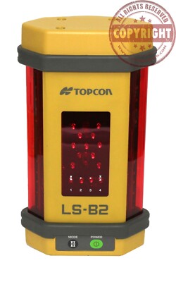 TOPCON LS-B2 LASER RECEIVER, SYSTEM FIVE, DOZER, GRADER, SCRAPER ...
