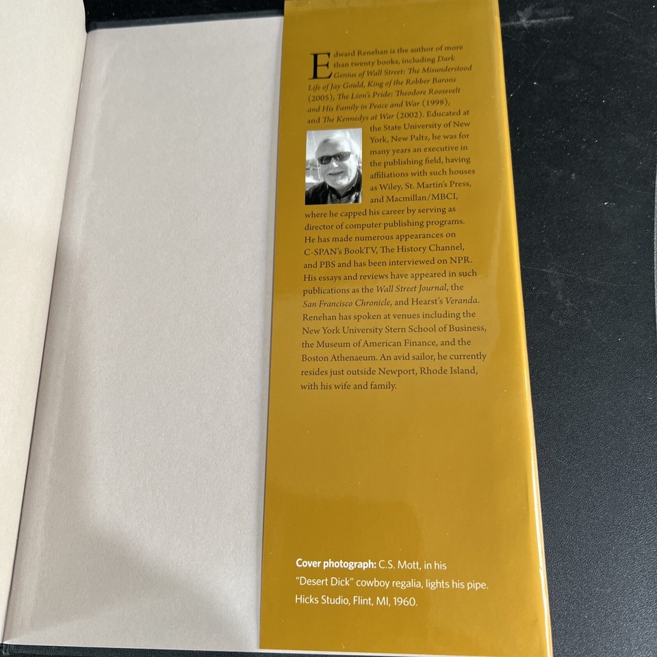 SIGNED 1st/1st The Life of Charles Stewart Mott by Edward Renehan HC DJ ...