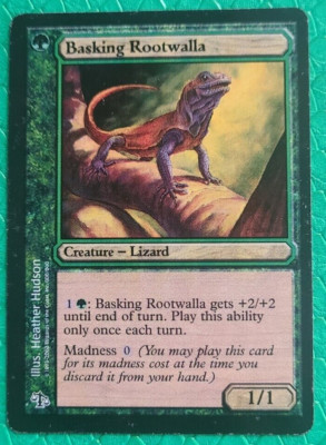 MTG TEST PRINT Basking Rootwalla Alt 8th Edition Frame Judgement ...