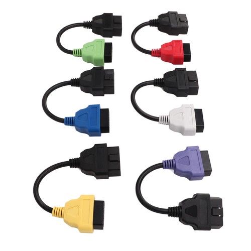 6Pcs For MultiECUScan Adapter Cable OBD2 Diagnostic ECU Scan Tool Cable ...
