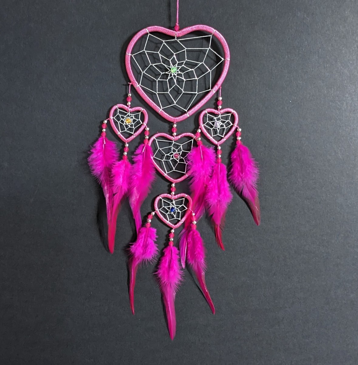 Amazing Beautiful Girl Dream Catchers MMTX Moon Dream Catcher With LED