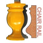 1 PC 1/2" SH 2-3/4 Blade Long Chair Rail Molding Router Bit for #390 ...