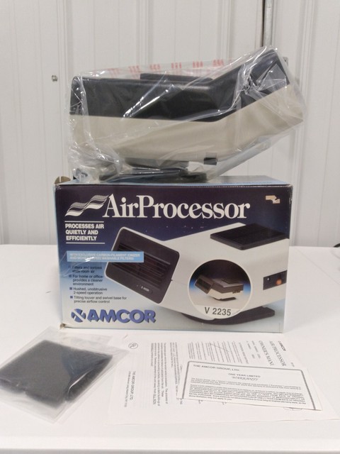 Amcor Air Processor Model 2135 Filter Ionizer 2 Speed Swivel Base Tilt ...