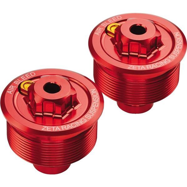 ZETA - ZE56-10042 - Fork Caps, Red | eBay