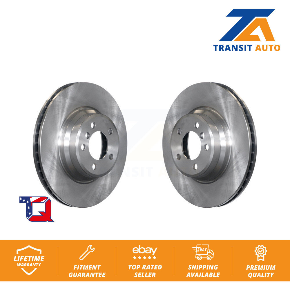 Front Disc Brake Rotors Pair For BMW 750i 750Li 745i 745Li 760Li 760i ...