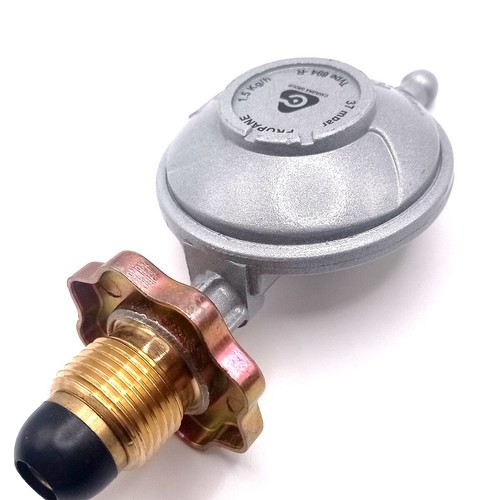 LPG Propane soft nose Hand Wheel Gas pressure Regulator 37mbar | eBay