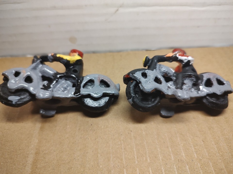 Cast Iron Motorcycles 2" High | eBay
