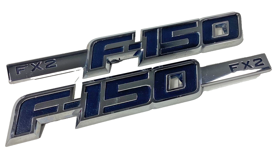 2009-2014 Ford F-150 FX2 Fender Emblems Badges Logo LH RH Side Emblem ...